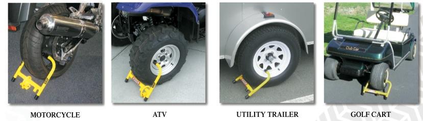 Trailer Wheel Locks - CALIFORNIA IMMOBILIZER